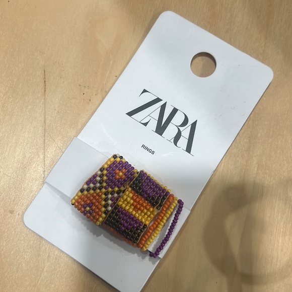 Zara | Jewelry | Nwt Zara Aztec Inspired Beaded Rings | Poshmark